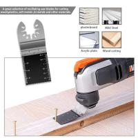 China 24PCS Universal Metal Wood Oscillating Multitool Quick Release Multi Tool Saw Blades for sale
