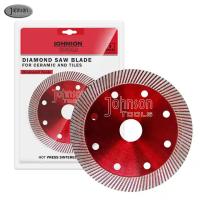 China 4 Inch Turbo Diamond Saw Blade for Porcelain Tile Stone 105mm 0.8mm Thin Dry Cutting Disc for sale