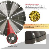 China 300mm Diamond Hand Held Saw Blade for Dry Cutting Concrete and Reinforced Concrete for sale