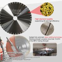 China Laser Welded Diamond Stone Cutting Disc Saw Blade 300-600mm for Circular Saw for sale
