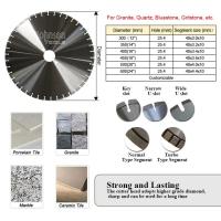 China Laser Welded Diamond Stone Cutting Disc Saw Blade 300-600mm for Circular Saw for sale