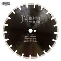China Laser Welded Diamond Loop Saw Blade 300-450mm for Concrete Reinforced Concrete Cutting for sale