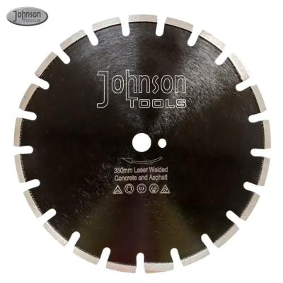 China Laser Welded Diamond Loop Saw Blade 300-450mm for Concrete Reinforced Concrete Cutting for sale