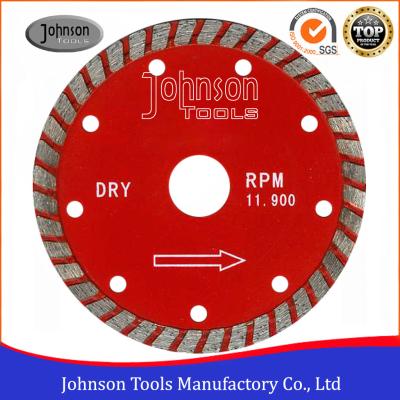 China 125mm Sintered Wide Turbo Diamond Saw Blade for General Purpose Cutting 22.23mm for sale