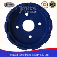 China 190mm Diamond Grinding Plate for Concrete 40x10x10mm Segments 10 Pcs Floor Grinder for sale