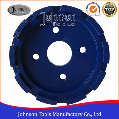 China 190mm Diamond Grinding Plate for Concrete 40x10x10mm Segments 10 Pcs Floor Grinder for sale