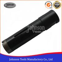 China Crown Segment Diamond Core Drill Bits Silver Welded 25.4mm M14 or 5/8-11 Thread for sale
