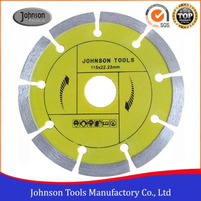China 115mm Diamond Concrete Saw Blade Sintered 1.8mm Segment 9 Teeth for Angle Grinder for sale