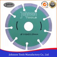 China 115mm Diamond Concrete Saw Blade Sintered 1.8mm Segment 9 Teeth for Angle Grinder for sale