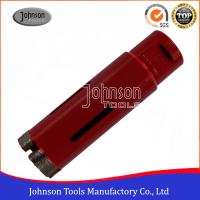 China 30mm Diamond Core Drill Bit for Granite Turbo Segment Silver Welded Stone Drilling Tool for sale