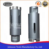 China Silver Welded 35mm Diamond Core Drill Bits With Normal / Turbo Segments for sale