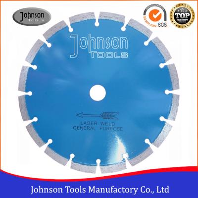 China 230mm Diamond General Purpose Circular Saw Blade for Concrete Stone Cutting 2.6mm Segment for sale