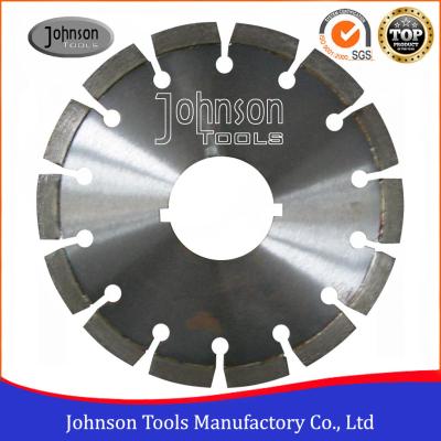 China 180mm Laser Diamond Cutting Saw Blade for Cured Concrete 2.4mm Segment for sale