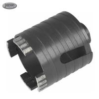 China 82mm Diamond Core Drill Bit for Reinforced Concrete Laser Welded Turbo Segment 24x4x10mm for sale