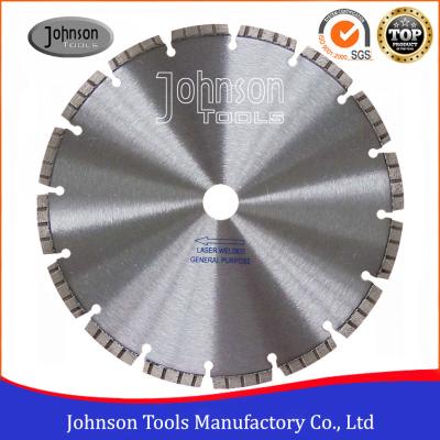 China 230mm Silent Core Laser Welded Diamond Turbo Saw Blade for Concrete Stone Cutting 25.4mm Bore for sale