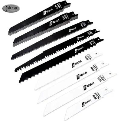 China 32 Piece Reciprocating Saw Blade Set for Metal and Wood Cutting Bi-Metal 6-9 Inch for sale