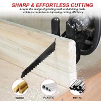 China 32 Piece Reciprocating Saw Blade Set for Metal and Wood Cutting Bi-Metal 6-9 Inch for sale