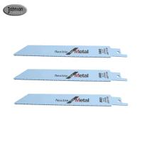 China 6 Inch Bi-Metal Reciprocating Saw Blade Set 18TPI for Metal Cutting Pipe Sheet Metal Rebar for sale