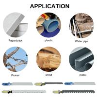 China 25 Piece Professional Jigsaw Saw Blades Set for Drywall Wood and Metal Cutting 75mm 100mm for sale