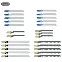China 25 Piece Professional Jigsaw Saw Blades Set for Drywall Wood and Metal Cutting 75mm 100mm for sale