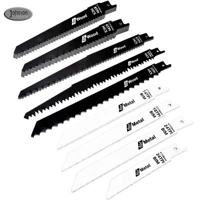 China 32 Piece Reciprocating Saw Blade Set for Metal and Wood Cutting 6-9 Inch for sale