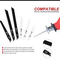 China 32 Piece Reciprocating Saw Blade Set for Metal and Wood Cutting 6-9 Inch for sale