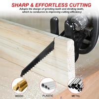 China 32 Piece Reciprocating Saw Blade Set for Metal and Wood Cutting 6-9 Inch for sale