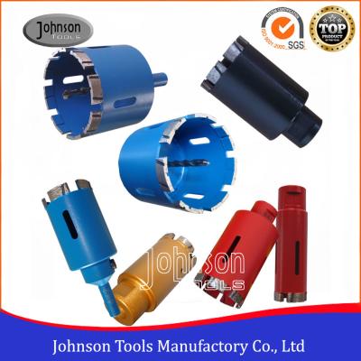 China Wet Diamond Core Drill Bits for Stone - 30mm to 70mm Diameter with 50mm Working Length and 8mm Segment Height for sale