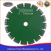 China 230mm Laser Diamond Turbo Saw Blade for Cured Concrete Cutting 9 Inch 16 Segments for sale