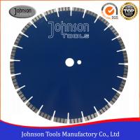 China 16 inch 400mm Diamond Concrete Saw Blade Turbo Segments 25.4mm Arbor Long Life for sale