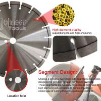 China 14 Inch Diamond Concrete Saw Blade 350mm for Road Construction Cutting 24 Teeth for sale