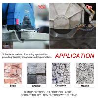 China 105-600mm Diamond Cutting Disc Saw Blade for Granite Concrete Marble Masonry for sale