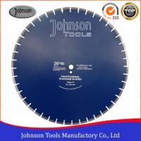 China 650mm Diamond Concrete Cutting Saw Blade with 4.4mm Segment Thickness for Cured Concrete and Road Construction for sale