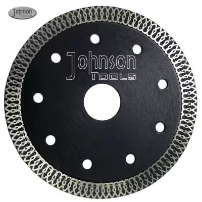China 4.5 Inch 115mm Super Thin Diamond Saw Blade for Porcelain Tile Stone Cutting Angle Grinder for sale