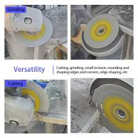 China Electroplated Double-Sided Diamond Saw Blade 105mm 22.23mm for Glass Marble Cutting Grinding for sale