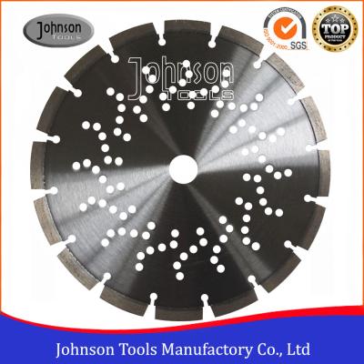 China 9 Inch 230mm Laser Welded Diamond Concrete Saw Blade with Cooling Holes for Angle Grinder for sale
