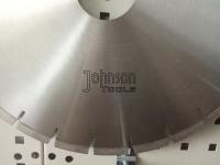 China 360mm Silent Diamond Stone Cutting Blade for Granite 24 Teeth 60mm Arbor for sale