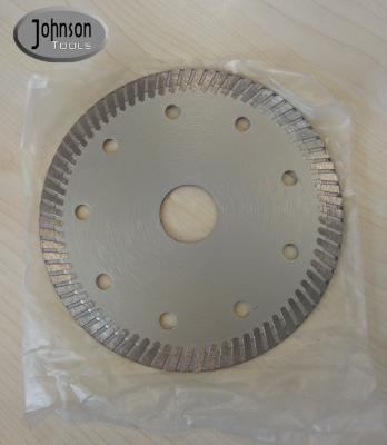 China 115mm Diamond Hot Pressing Turbo Saw Blade for Ceramic Tile Cutting Long Lifespan for sale