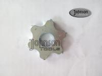 China 6PT Tungsten Carbide Cutters for Scarifier Machines - 46mm Diameter with 6 Points and 15mm Hole Size for sale