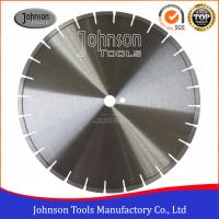 China 400mm Laser Diamond Saw Blade Dry Cut Reinforced Concrete 28 Teeth 25.4mm Arbor for sale
