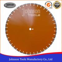 China 600mm Laser Welded Diamond Saw Blade for Reinforced Concrete Cutting 42 Teeth for sale