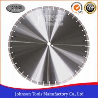 China 600mm Laser Welded Diamond Saw Blade for Reinforced Concrete Cutting 42 Teeth for sale