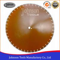 China 900mm Wet Cutting Diamond Concrete Cutting Disc 60mm Hole Laser Welded for sale