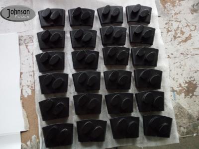 China HTC SF5 Grit 150 Diamond Grinding Segment for EZ Change Plate Concrete Floor Restoration for sale