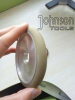 China 4 Inch Diamond Resin Fluting Wheel 100mm for Stone Sink Grooving 22.2mm Arbor for sale
