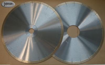 China 300mm Silver Brazed J Slot Diamond Tile Saw Blade for Porcelain and Ceramic Cutting - 1.6mm Thickness for sale