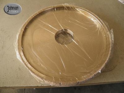 China 350mm Vacuum Brazed Diamond Grinding Wheel Flar Z for Stone Marble Granite Concrete for sale