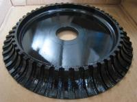China 300mm Metal Bond Diamond Profile Wheel for Granite & Marble - 10-50mm Height, 30-60mm Center Hole for sale