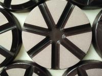 China 75mm Ceramic Bond Diamond Polishing Pads for Concrete 50-3000 Grit 8pcs Set for sale