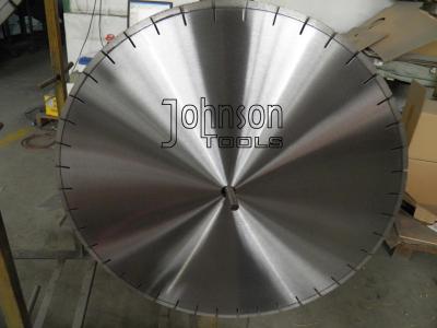 China 600mm Laser Diamond Saw Blade Narrow U Slot for Coral Rock Concrete Cutting 24 Inch 42 Teeth for sale
